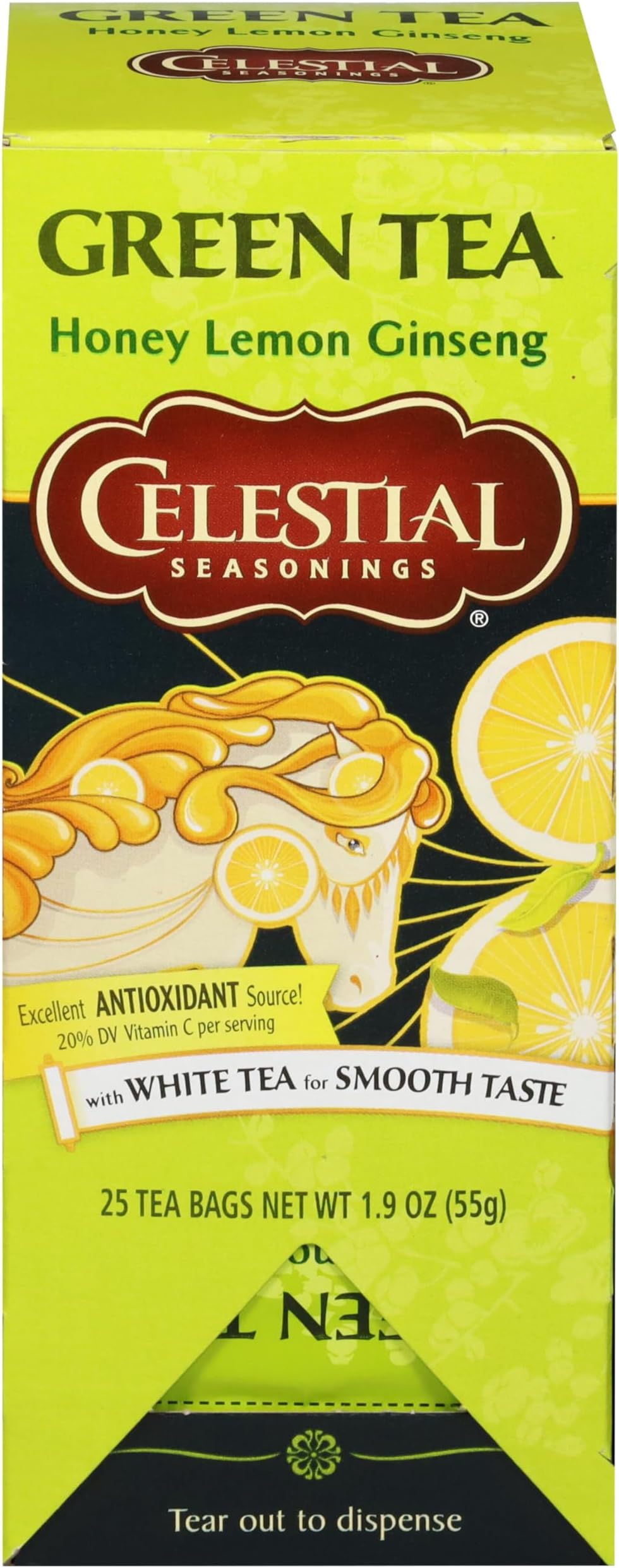 Amazon.com : Celestial Seasonings Tension Tamer Tea, 20 ct : Herbal ...