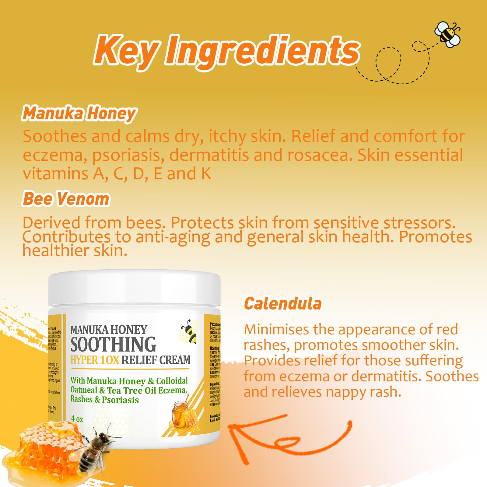 Snapklik.com : Manuka Honey Tea Tree Draw Salve Cream, Seborrheic ...