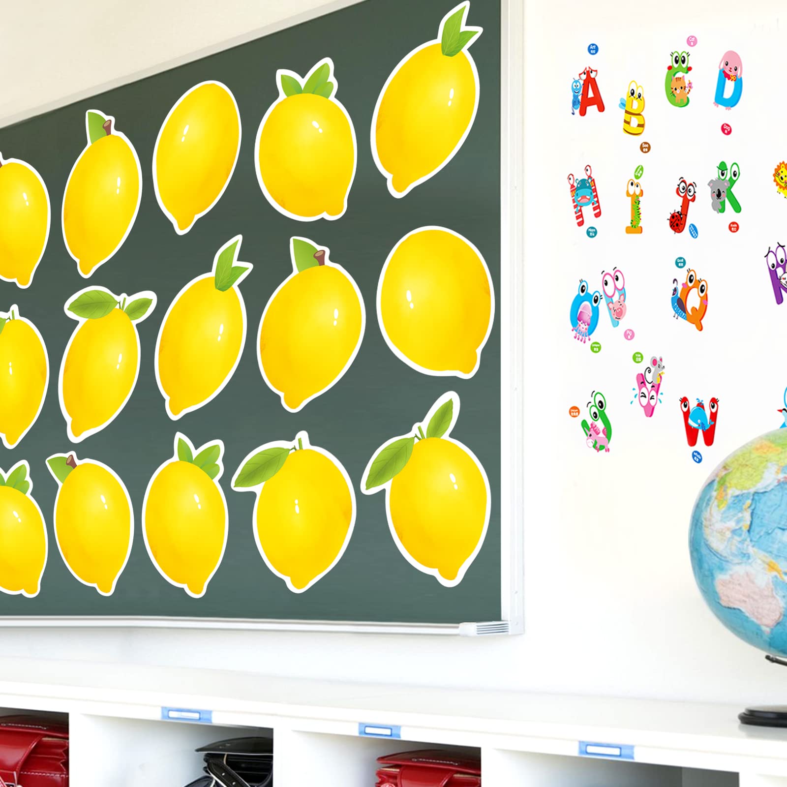 Cafeteria Decorations For School 72 Pieces Lemon Cut Out Lemon ...
