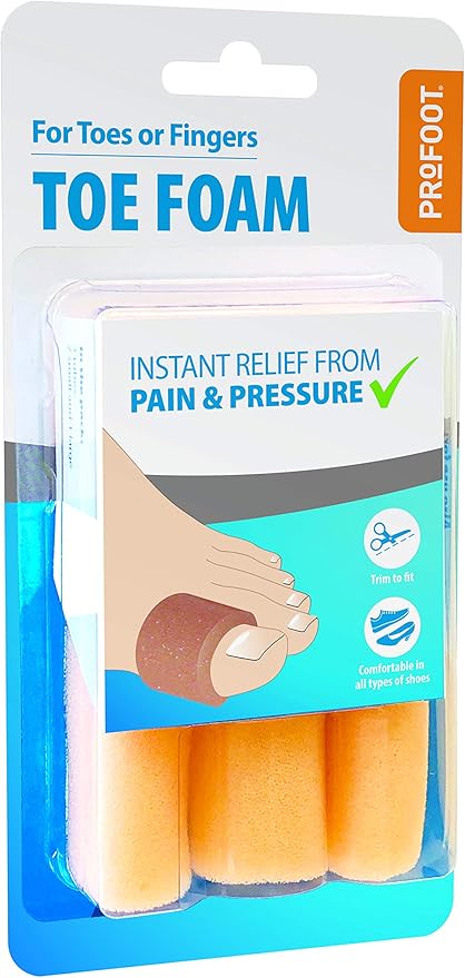 Profoot Toe Foam Tubes : Amazon.co.uk: Health & Personal Care