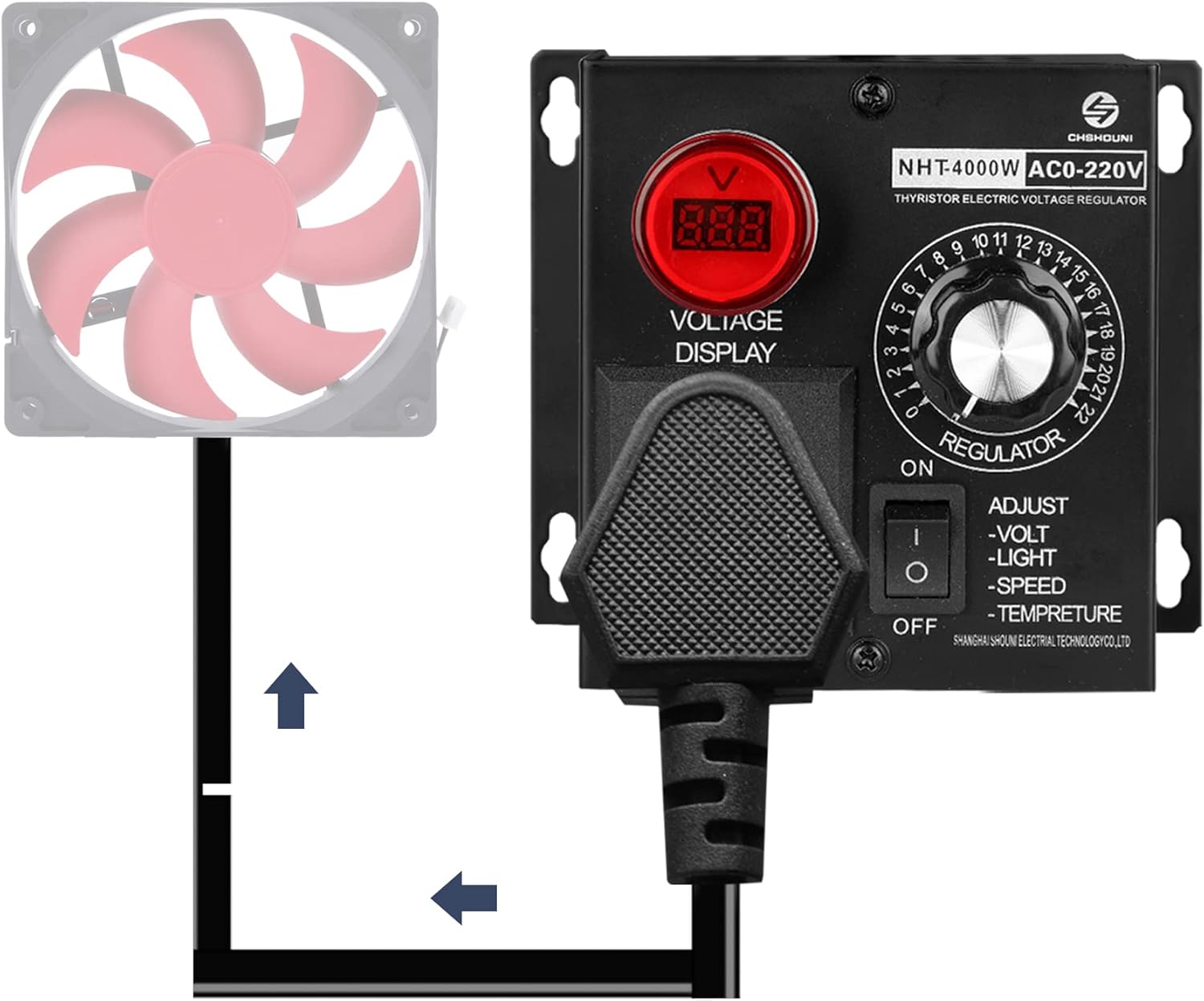 Amazon.com: Variable Speed Controller,SCR AC Motor Speed Control for ...