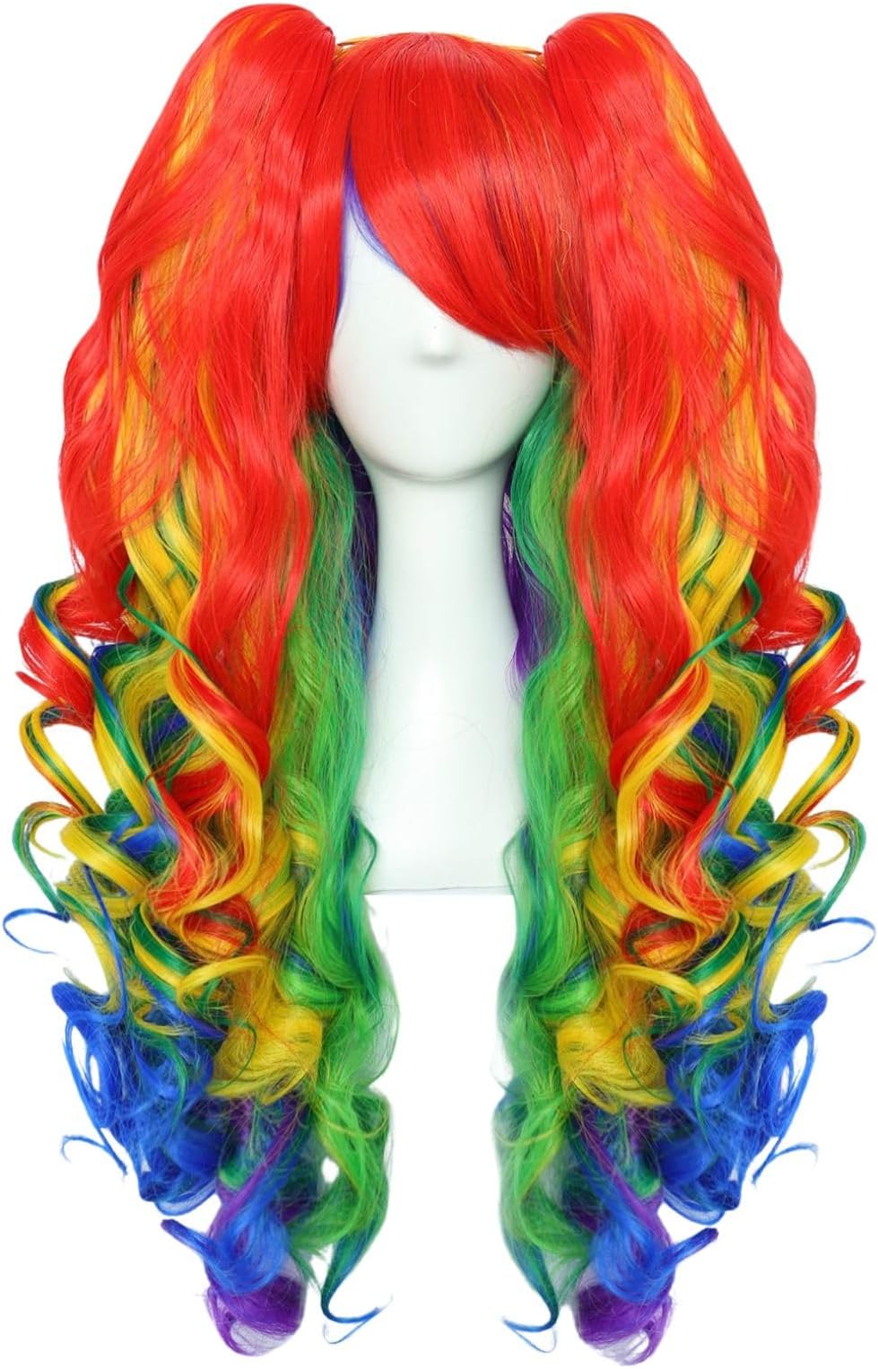 Amazon.com: PWEINCY Long Gloden Ponytails Misa Amane Cosplay Wig with ...