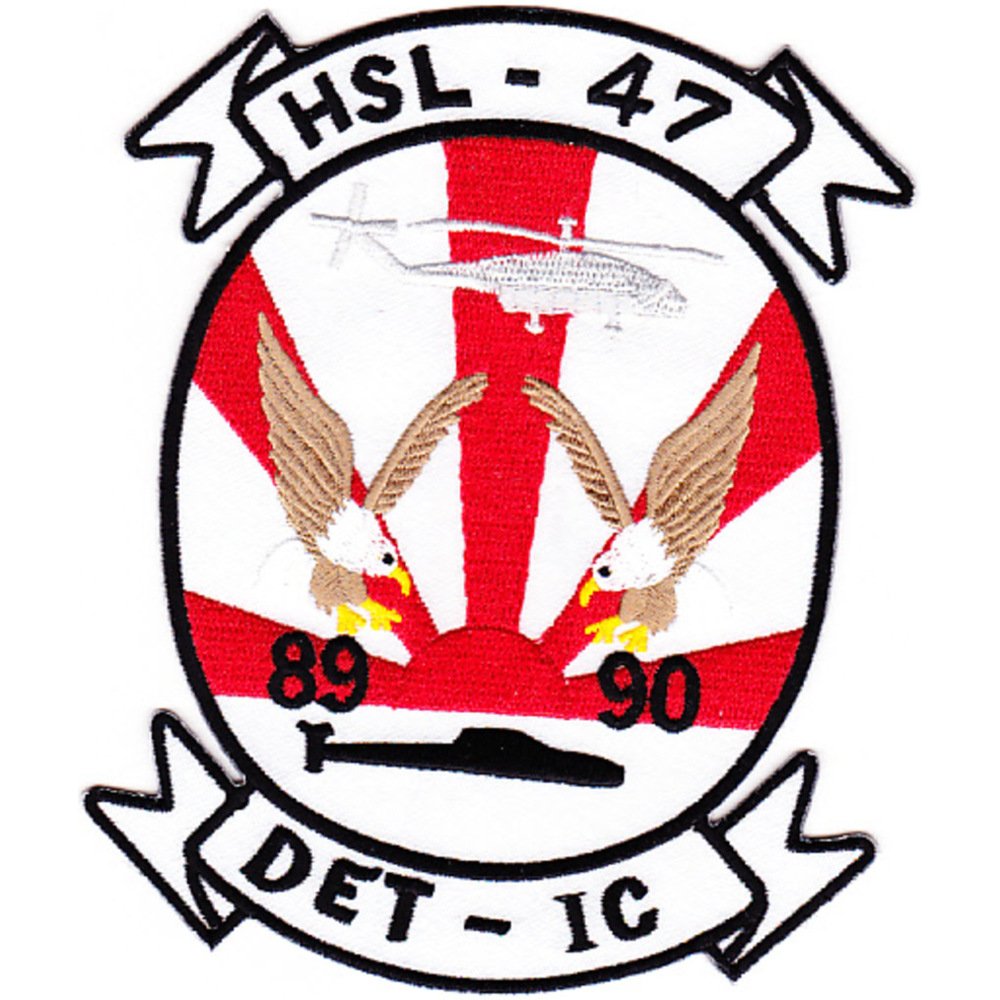 Amazon.com: HSL-47 Helicopter Anti-Submarine Squadron Light Patch DET ...
