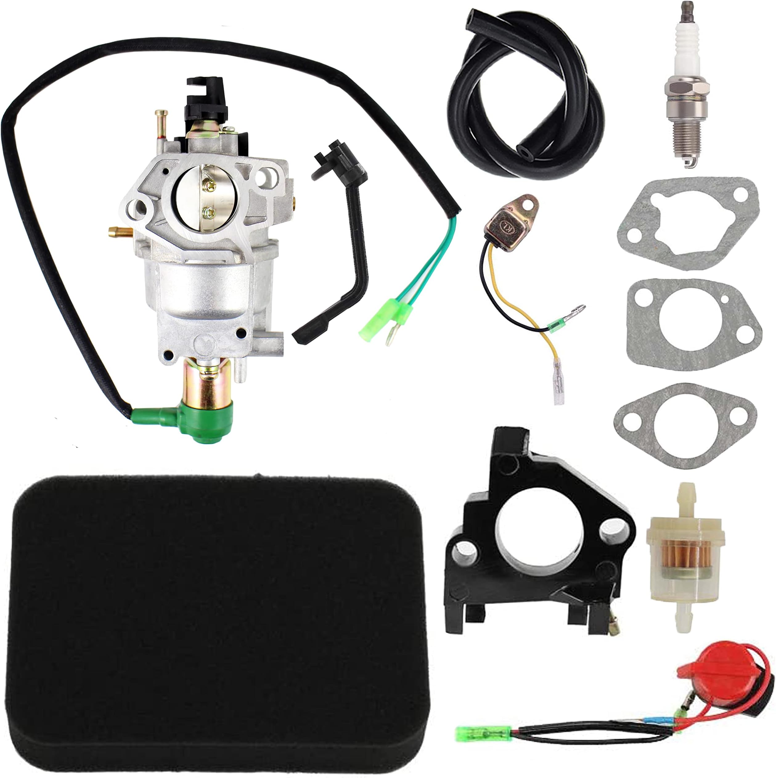 Amazon.com: YAMAKATO Huayi P27-1D Gasoline Generator Carburetor Kit OEM ...