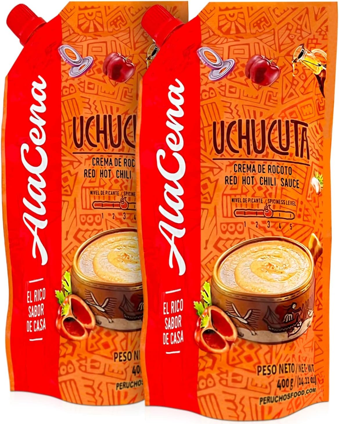 Amazon.com : Alacena Crema Huancaina, Crema de Ajií Tari y Crema de ...