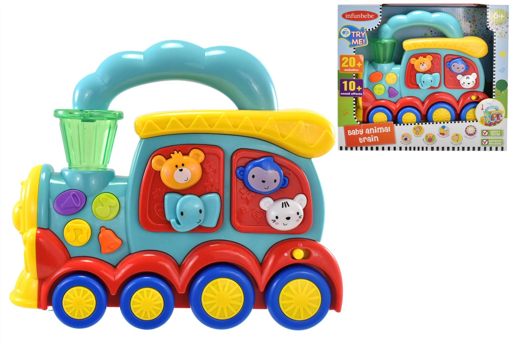 Baby Animals Train Wooden Animal Train By Trixie | The Memo – The