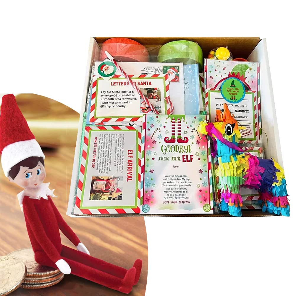 Buy KCVCAO 2022 Elf Kit 24 Days of Christmas,Elf Activities,Elf Kit ...