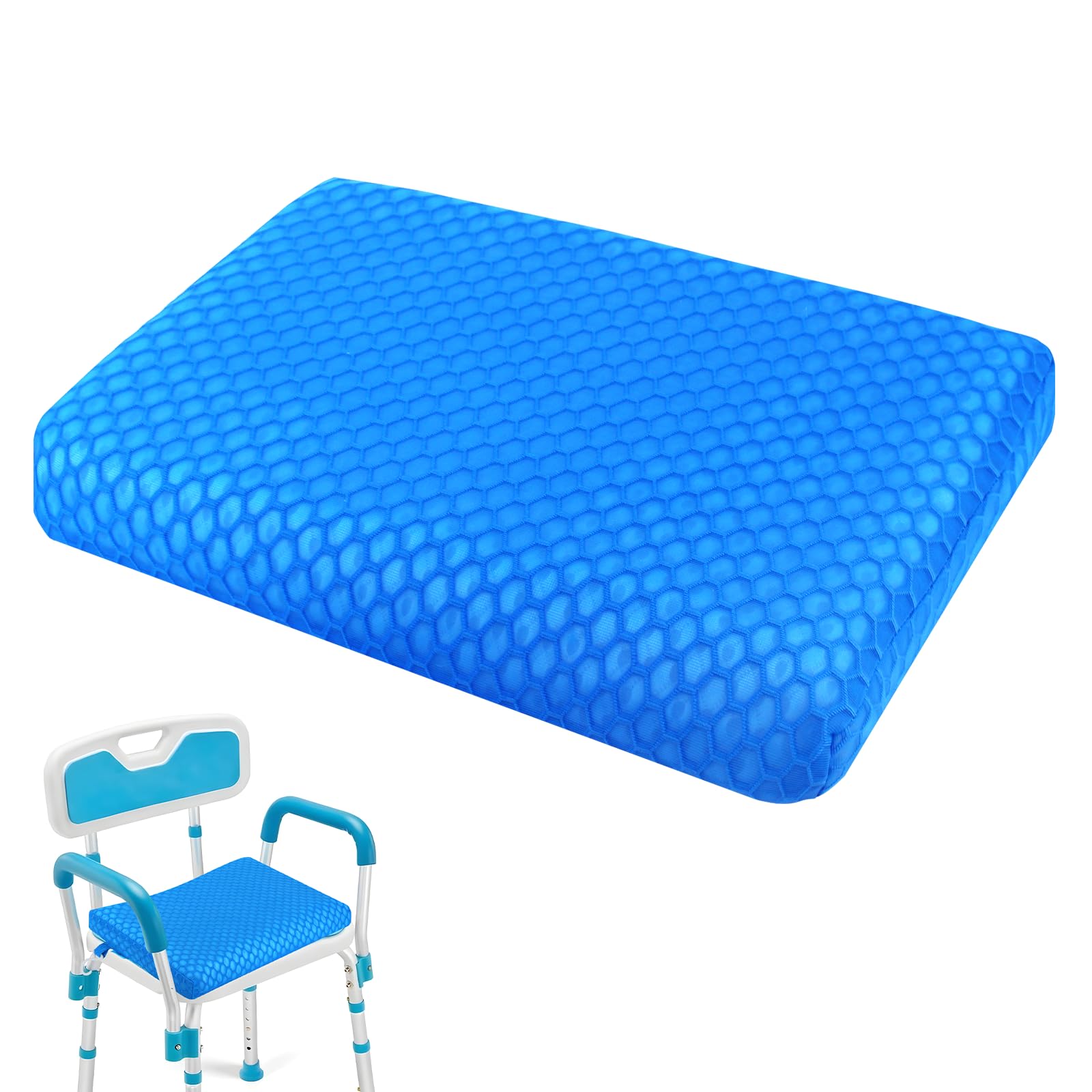 Amazon.com: Shower Seat Cushion,Bathtub Cushion for Transfer Benches ...