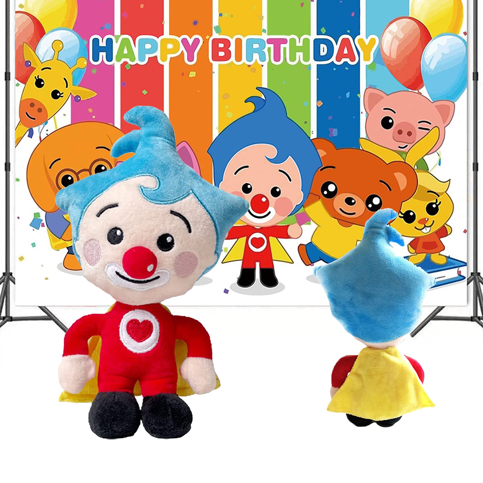 Buy ZHENHAO Plim Plim Toys Clown Doll with payaso Background Cloth(1PCS ...