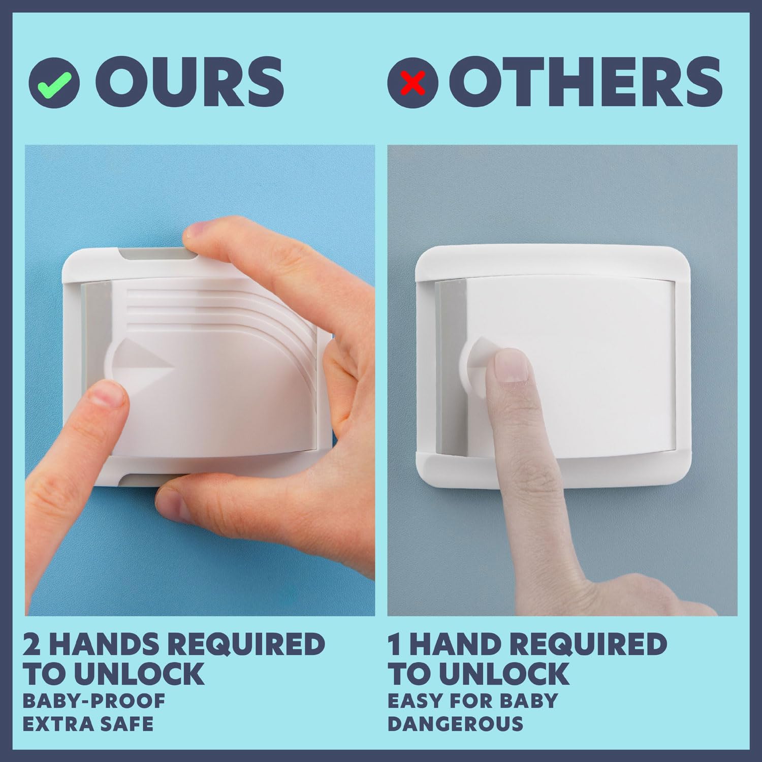 Snapklik.com : Todays Kids 4 Pack Sliding Door Locks - Child Proof Lock ...