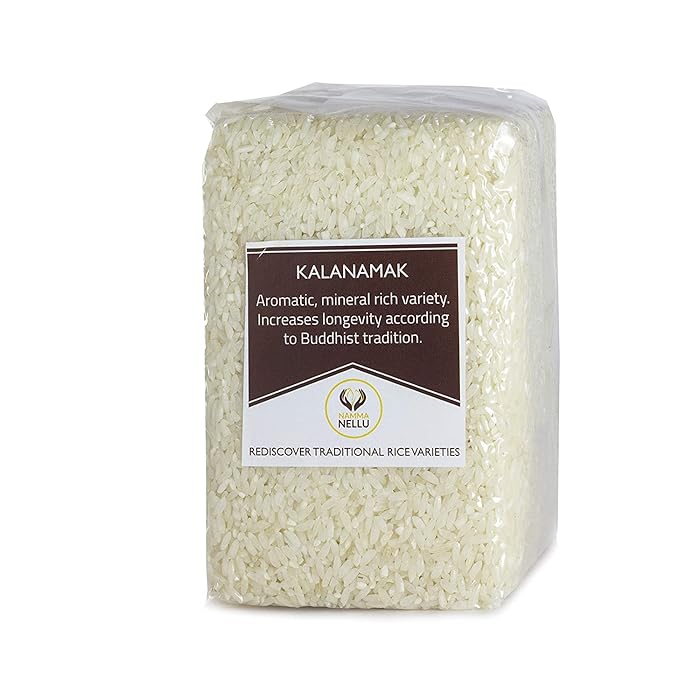 Buy RUP Namma Nellu Traditional White Rice - KalaNamak (Raw Rice) - 1 ...