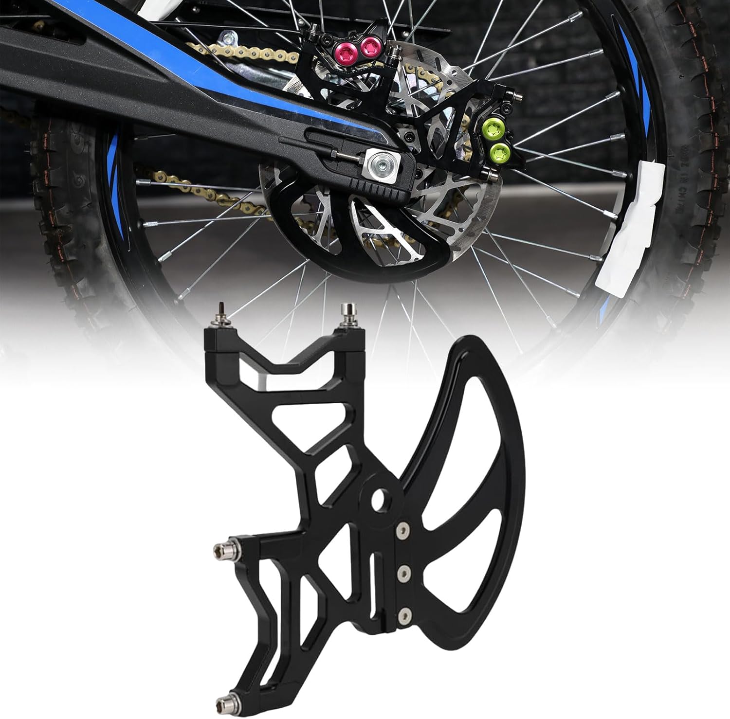 Amazon.com: CHANGCHENG Dirt Bike Rear Brake Disc Guard Talaria Caliper ...