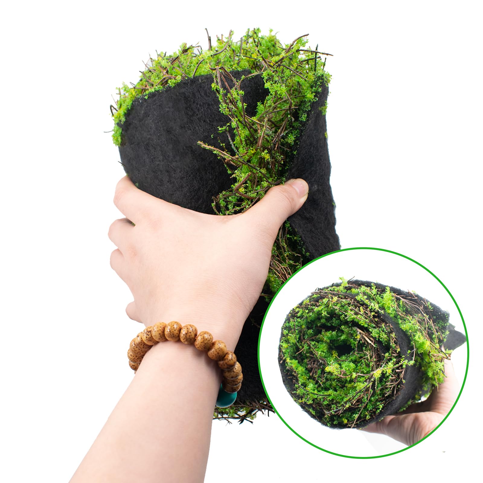 Snapklik.com : Terrarium Moss Background 7.9 X 39 Inch, Reptile ...