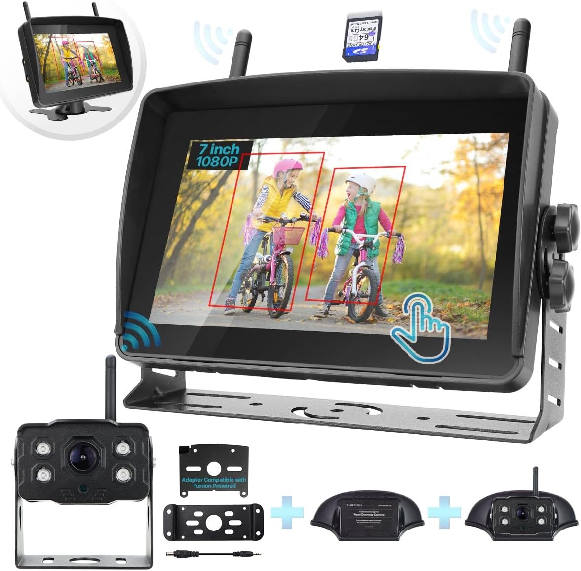 Amazon.com: Wireless RV Backup Camera, Compatible with Furrion Pre ...