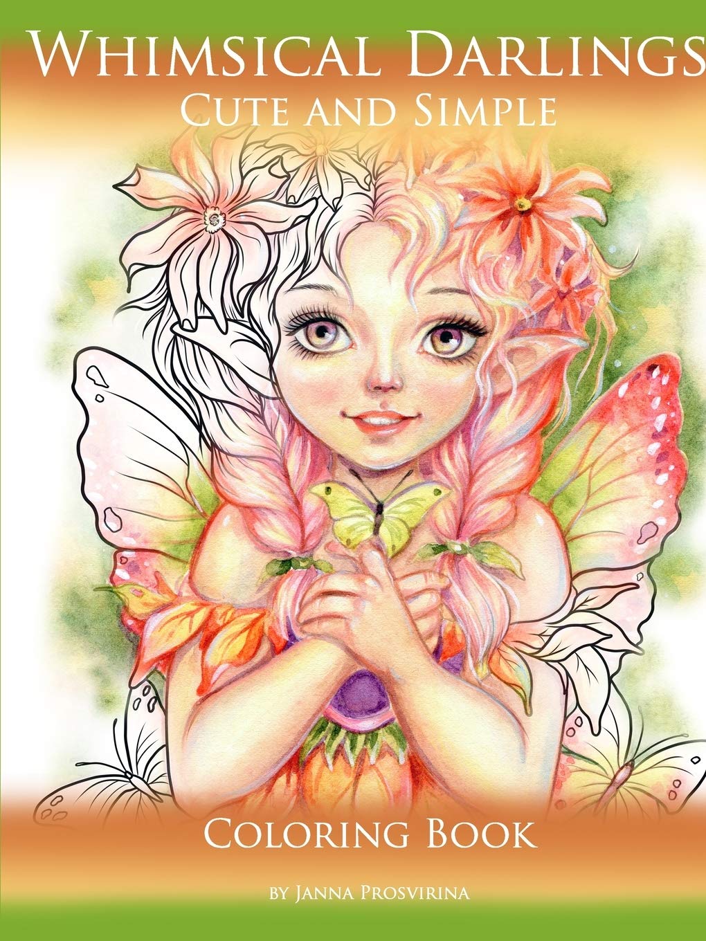 Amazon.com: Whimsical Darlings: Cute and Simple: Coloring Book ...