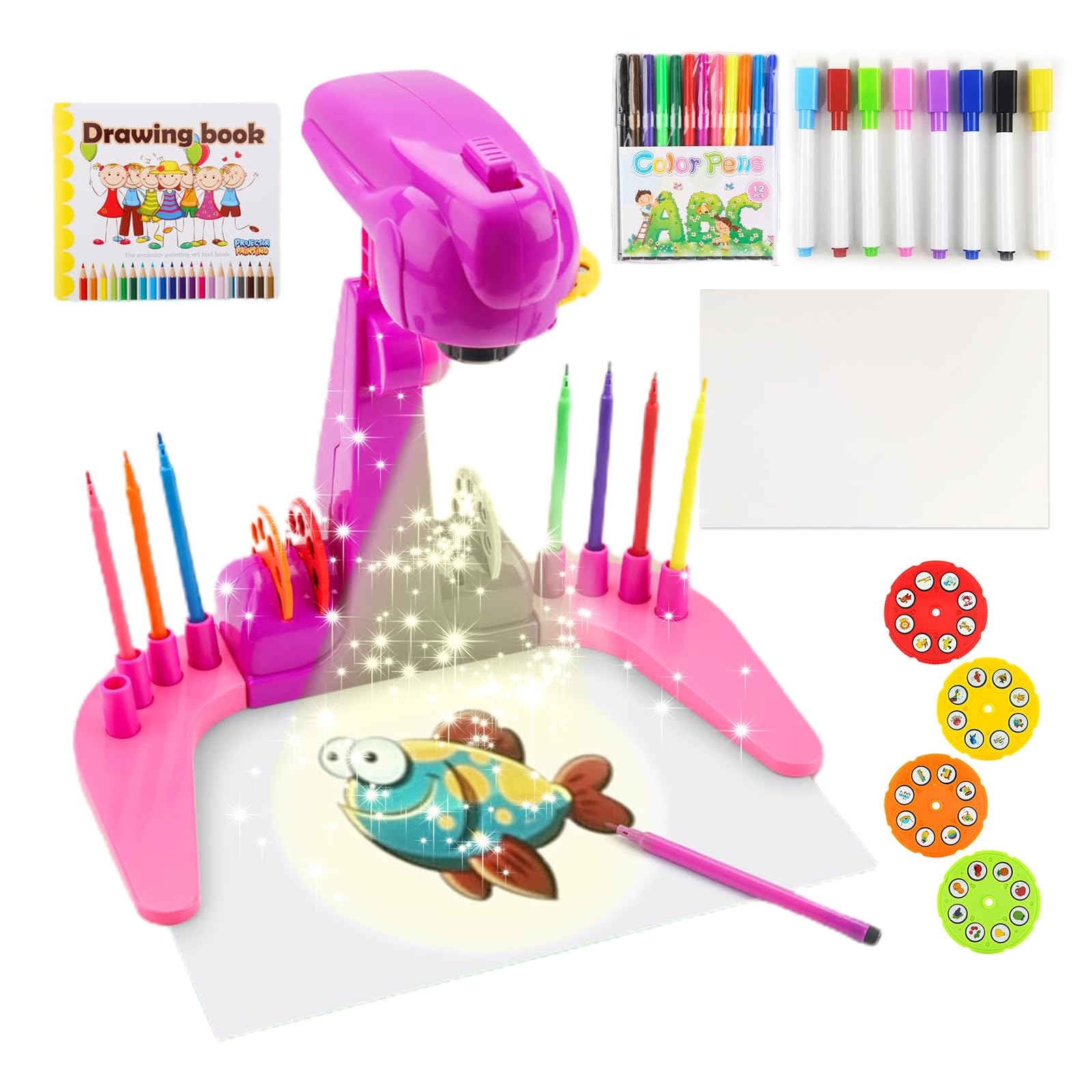 Amazon.com: Kids Projection Drawing Toy,Smart Kids Projection Drawing ...