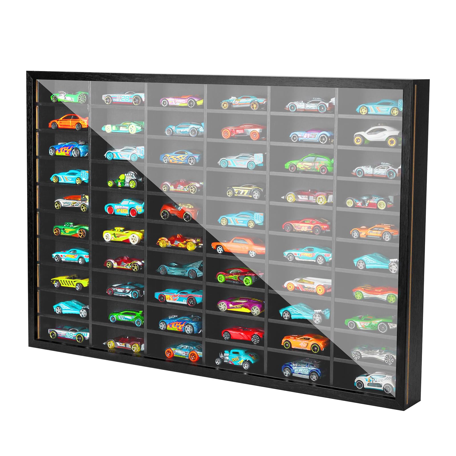 Amazon.com: Model Car Display Case, 1/64 Scale Diecast Matchbox Wheels ...