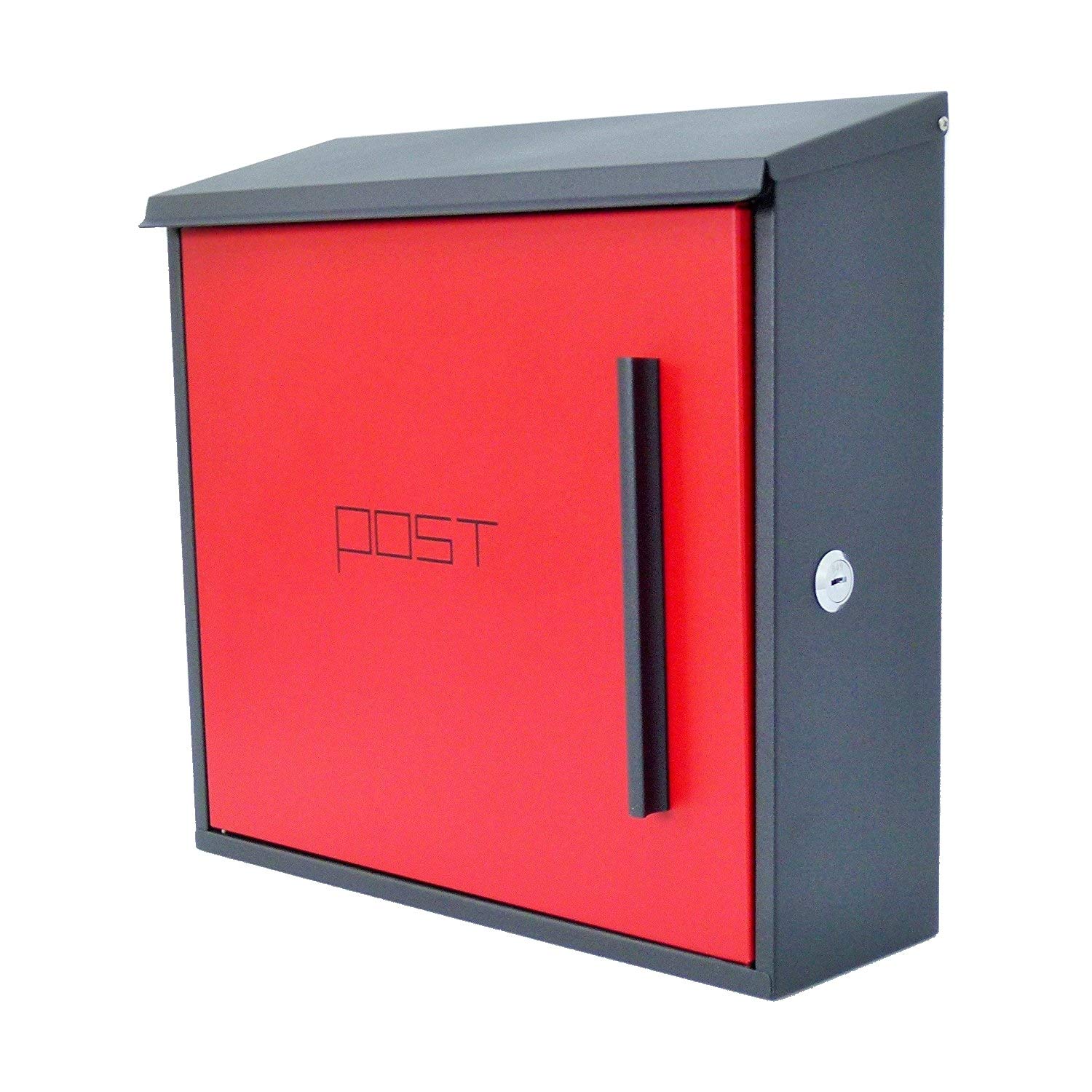 Snapklik.com : Mailbox Mail North 欧風 Large Mail Box Wall Key