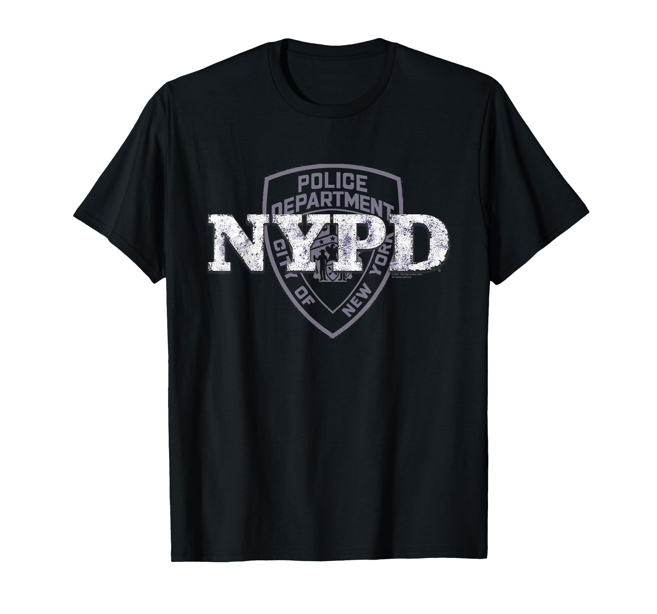 Amazon.com: New York City NYPD Logo T-Shirt : Clothing, Shoes & Jewelry
