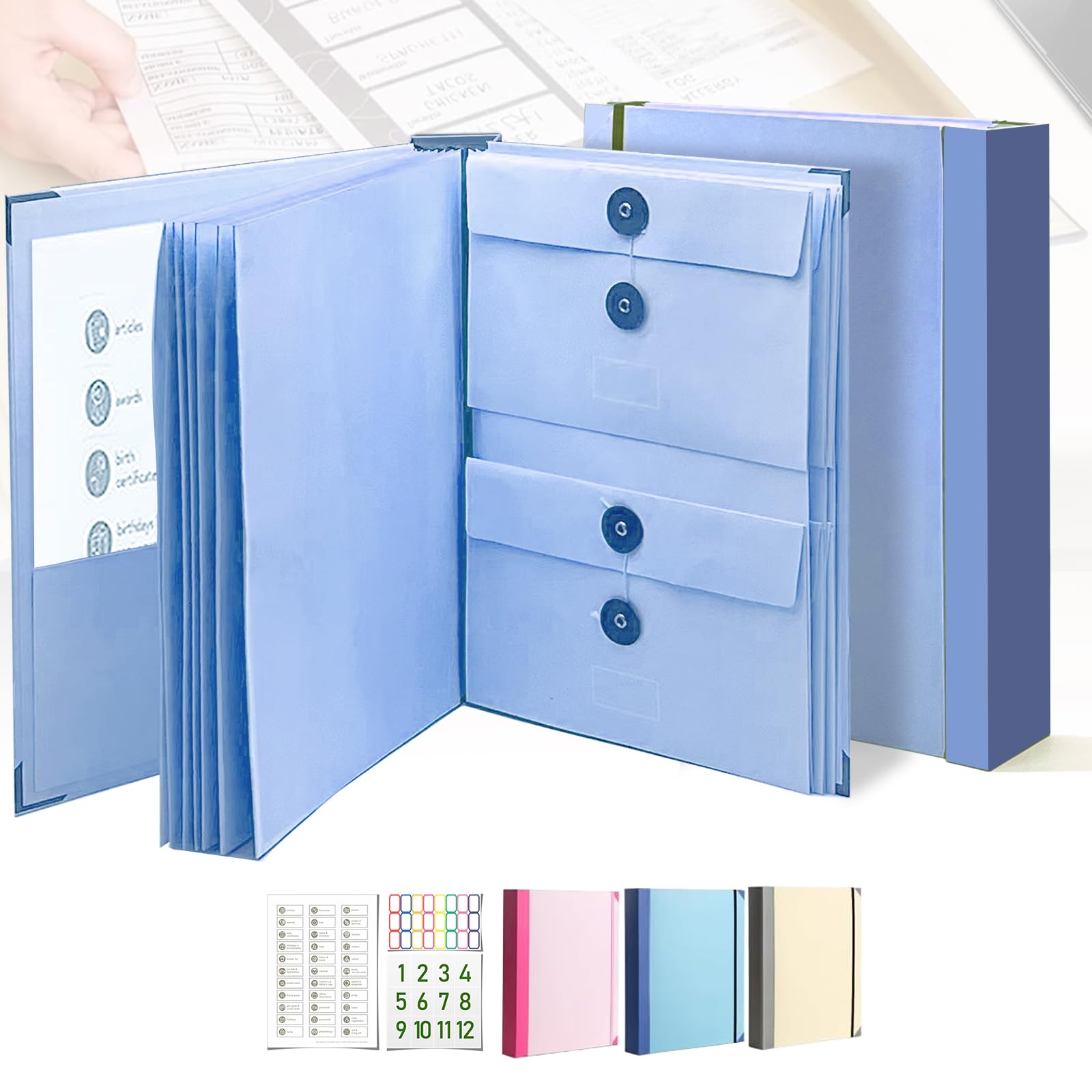 Amazon.com : Family/Personal Important Papers Document Life Binder ...