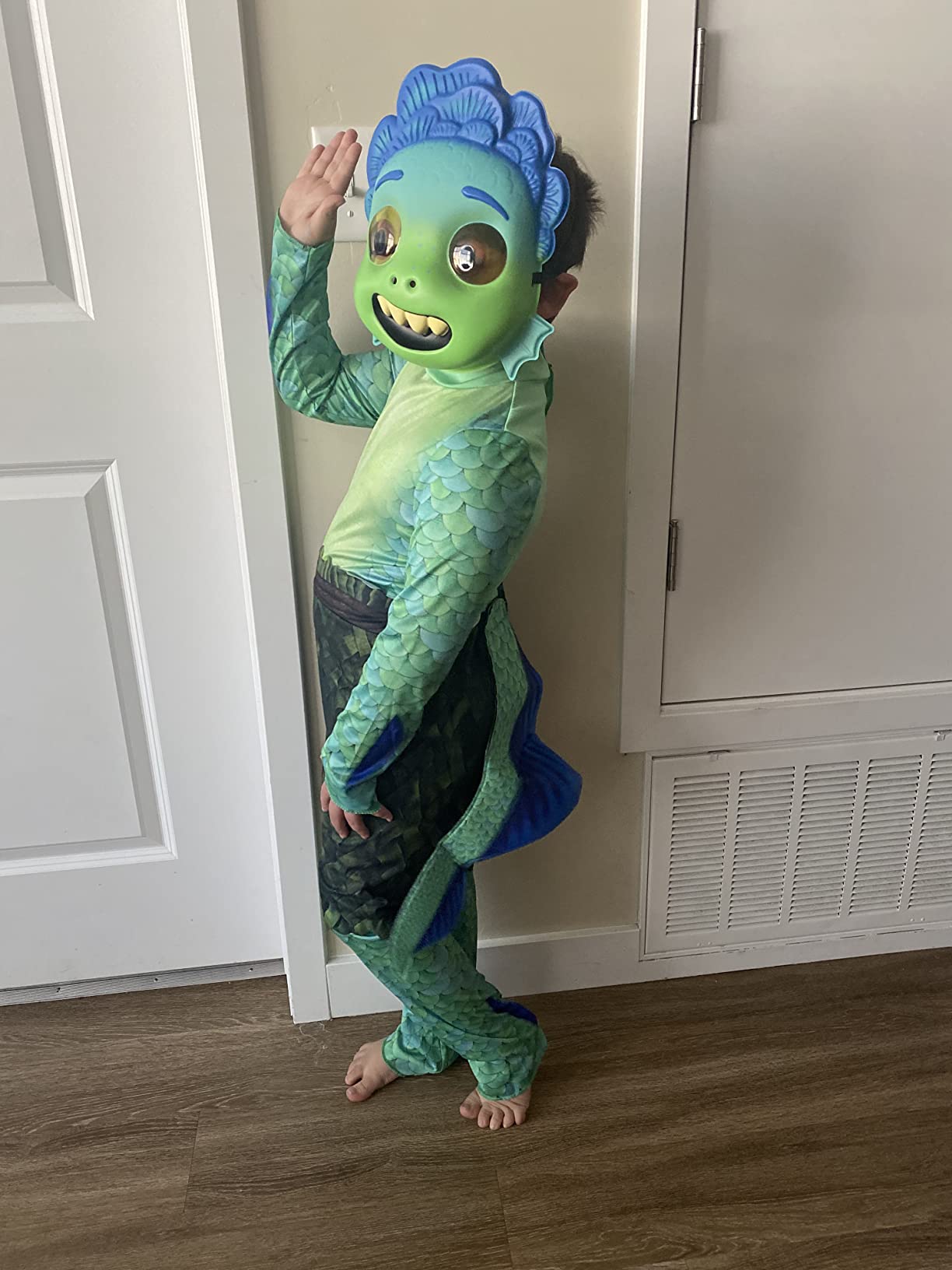 $7/mo - Finance Luca Costume for Kids, Official Disney Luca Costume ...