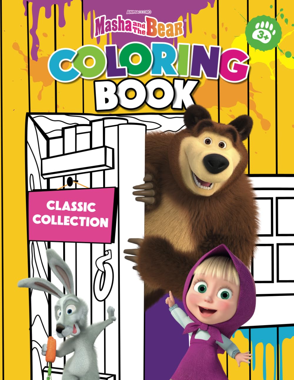 Masha and the Bear. Coloring book: Classic collection 2: Animaccord ...