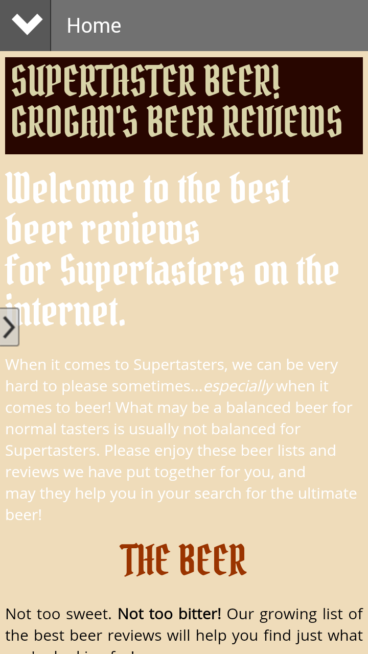 Supertaster Beer - App on Amazon Appstore