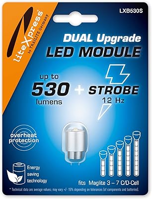 LiteXpress LED Upgrade Module LXB530S for Maglite Liberia | Ubuy