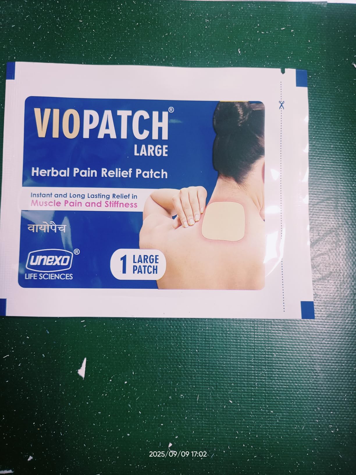 Viopatch Herbal Pain Relief Patch Large - Pack of 10 Patches | Instant ...