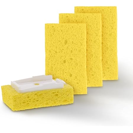 Amazon.com: Arrow Dish Sponge With Soap Dispenser Handle - Fillable ...