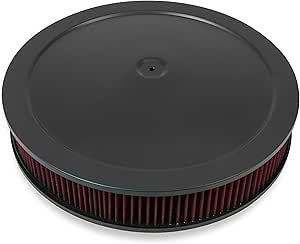 Amazon.com: Holley 4150 Drop-Base Air Cleaner Blk W/Gauze Filter 16.000 ...