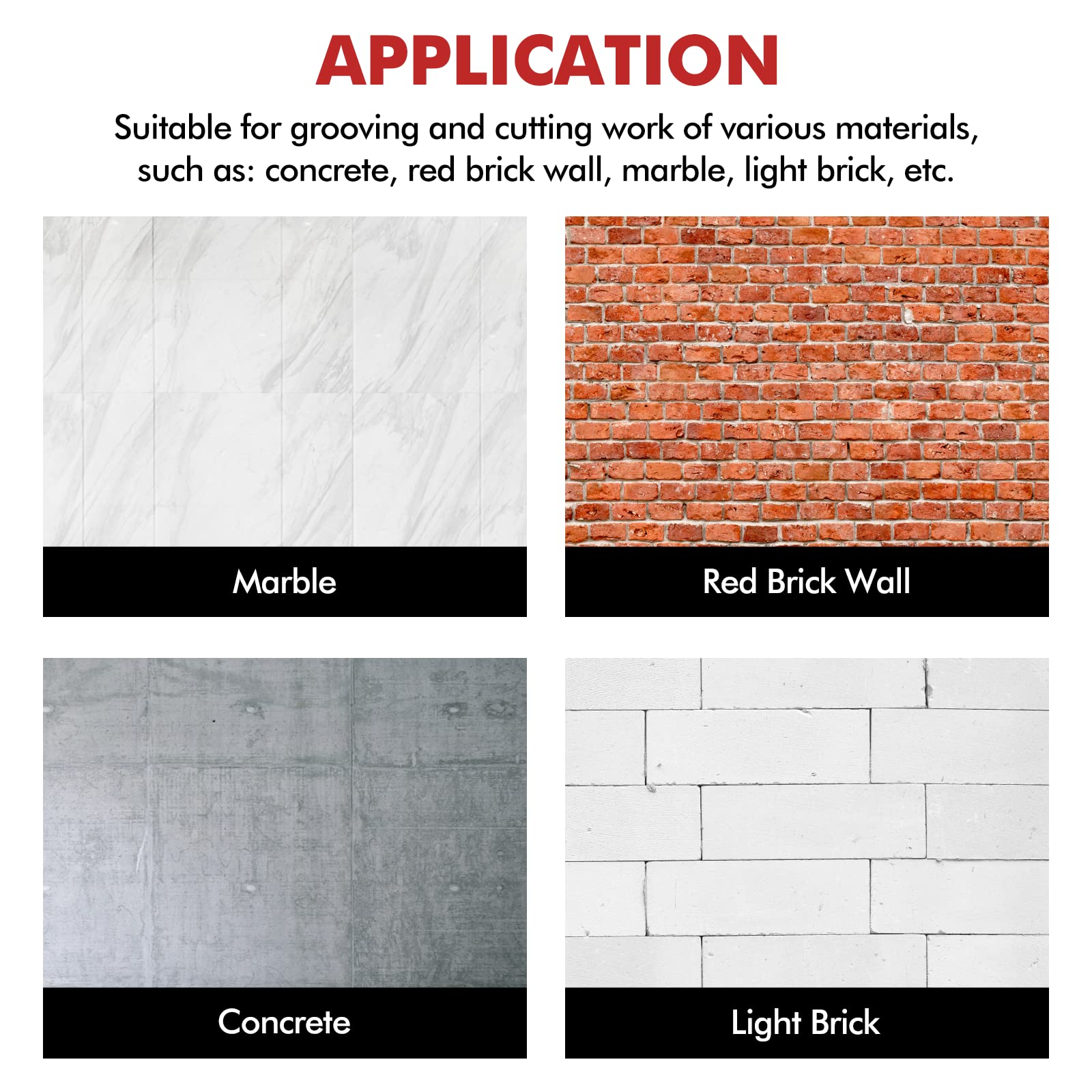 YUCHENGTECH 4800W Wall Groove Cutting Machine Chaser 110V Wall Chaser ...