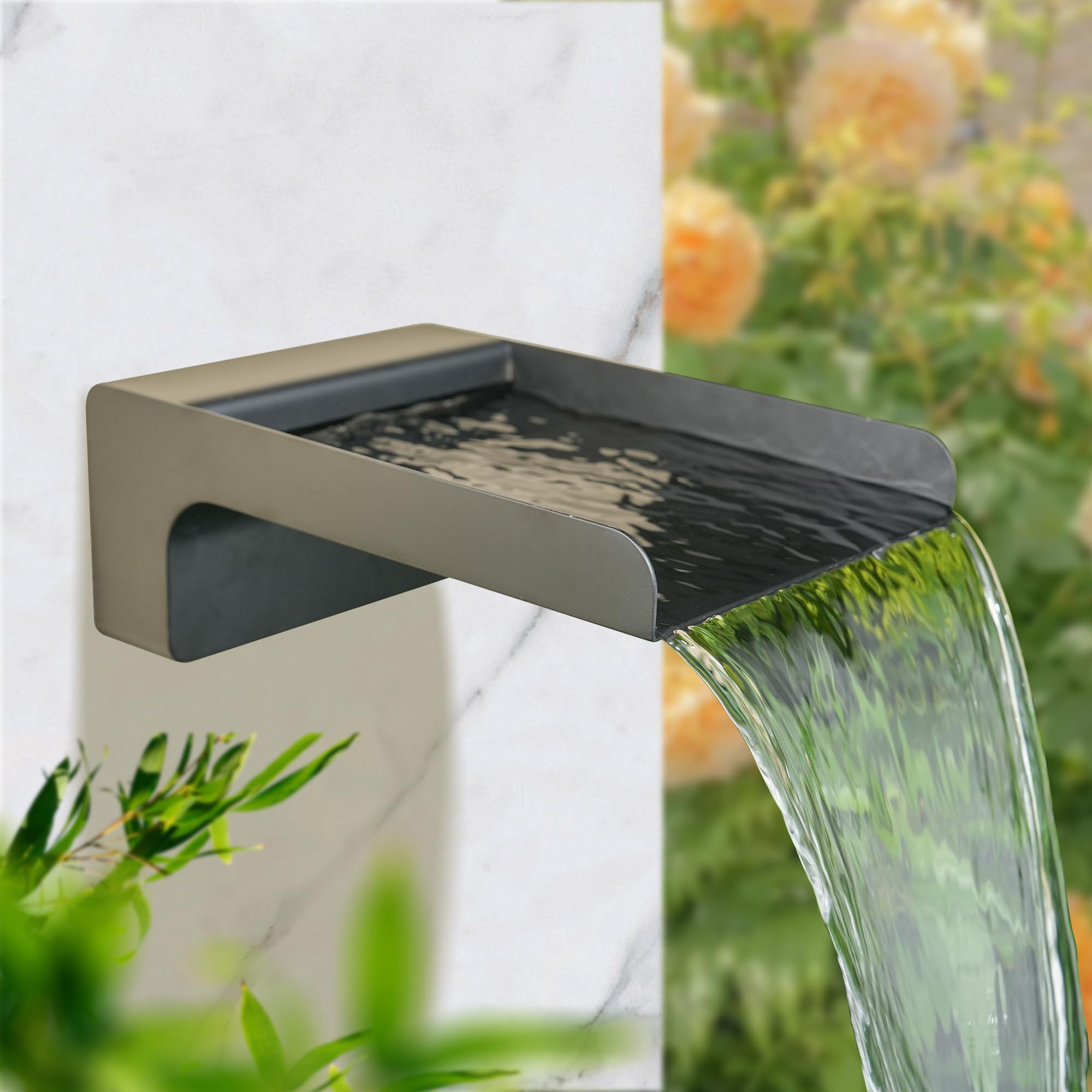 Amazon.com : Nakano 18" Waterfall Spillway for Fountains, Pools, Ponds ...