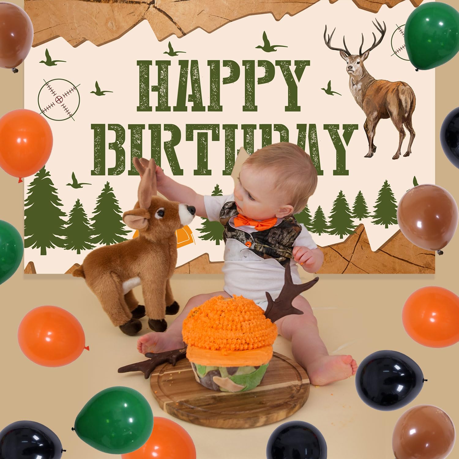 Hunting Party Ideas For Adults Amazon.com: 66Pcs Deer Hunting Theme
