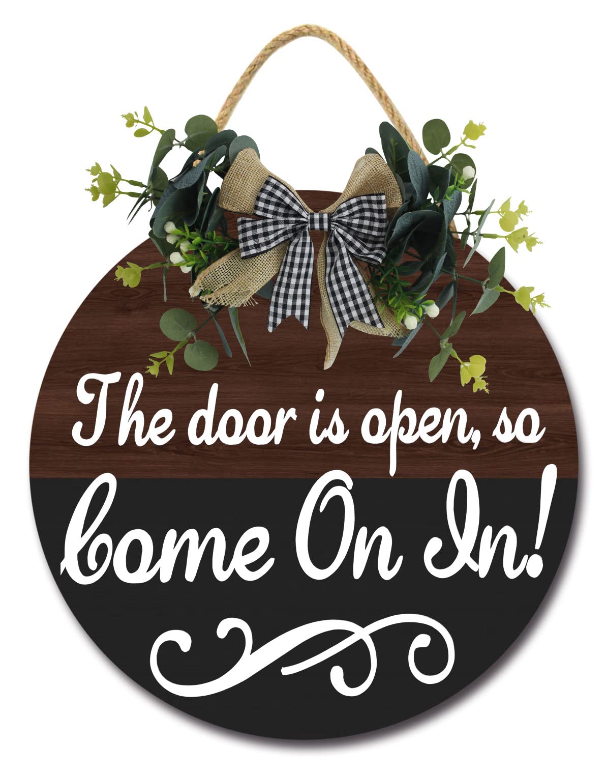 Open Front Door Welcome