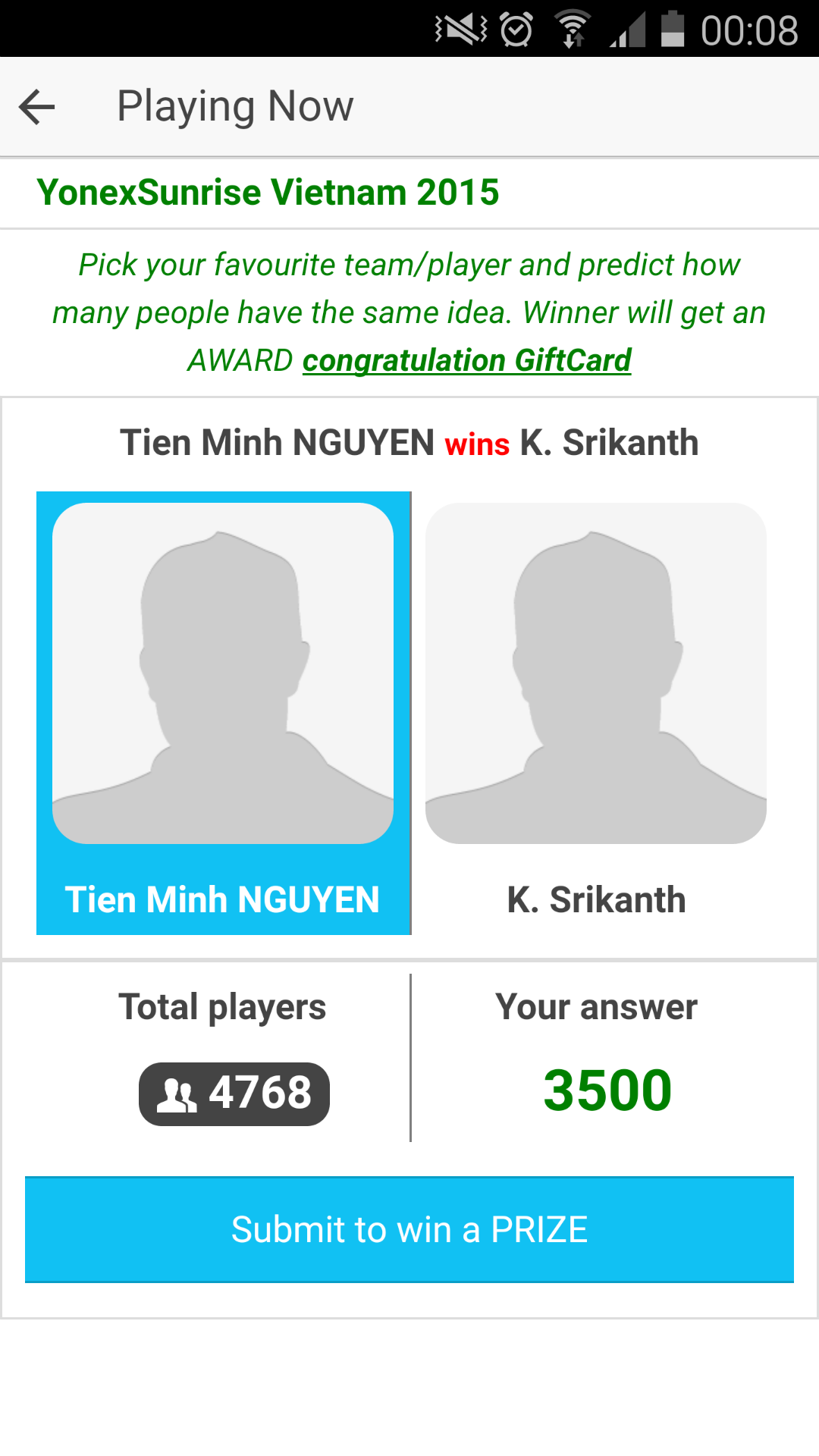 Pick The Winner - App on Amazon Appstore