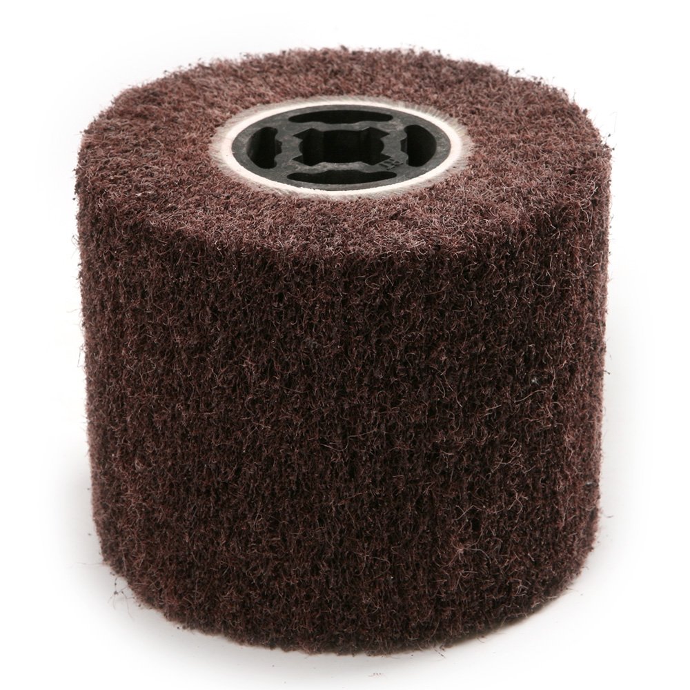 Aluminum Wheels 120x100mm Non-Woven Abrasive Flap Wire Drawing ...