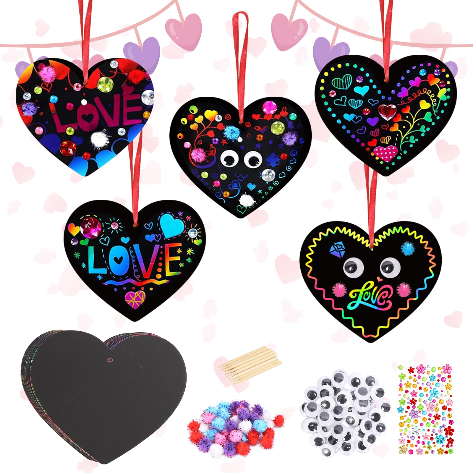 Adornos De Clip Art De Corazones Y Estrellas 💕 How To Make Foamiran