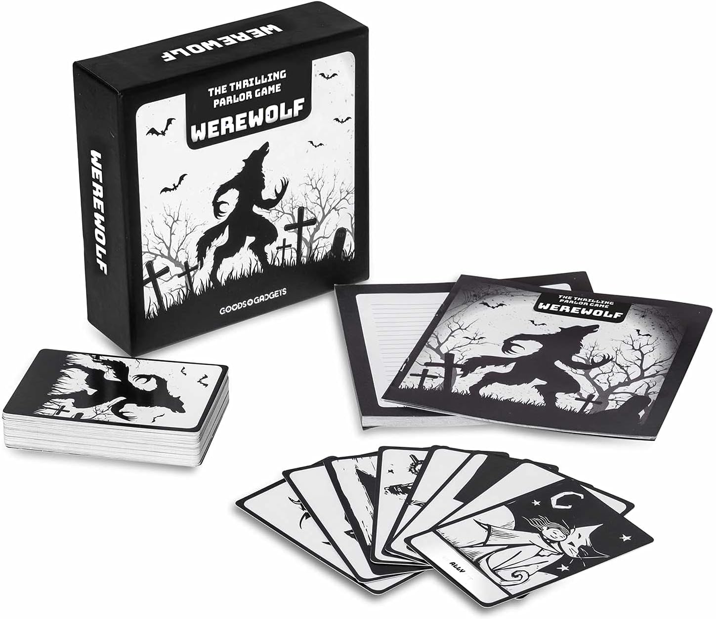 Original Werewolf Card Game DELUXE Party Game with Expansion ...