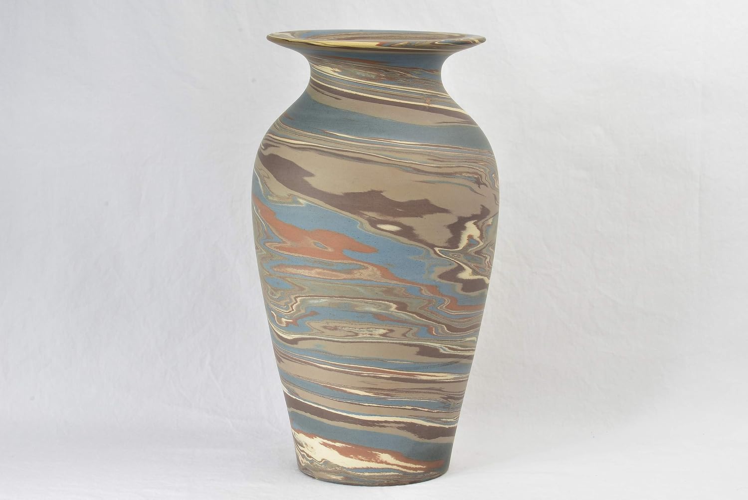 Amazon.com: Niloak Pottery 1910-24 Mission Swirl Vase Shape I 10.25 ...