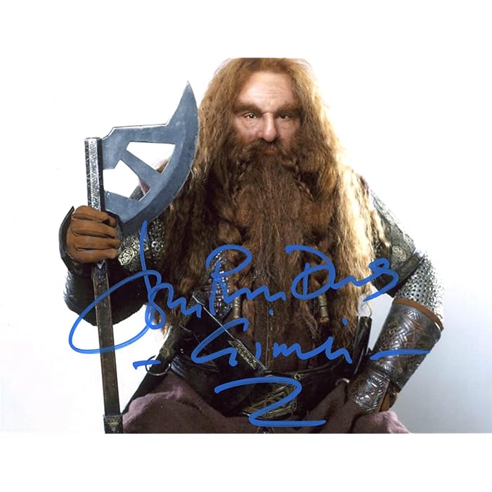 Buy John Rhys-Davies ACTOR The Lord of the Rings"GIMLI" autograph, In ...