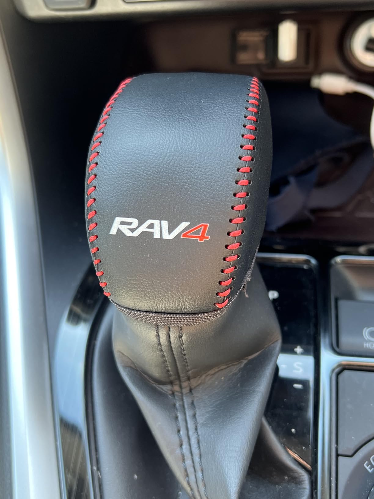 Amazon.co.jp: Kayafar Toyota RAV4 50 Series Dedicated Shift Knob Cover ...