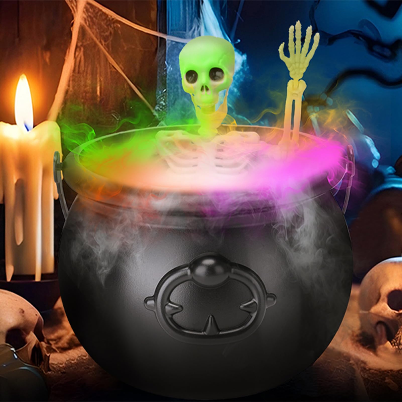 Amazon.com: Witch Cauldron Diffuser, Witches Cauldron Large Outside ...