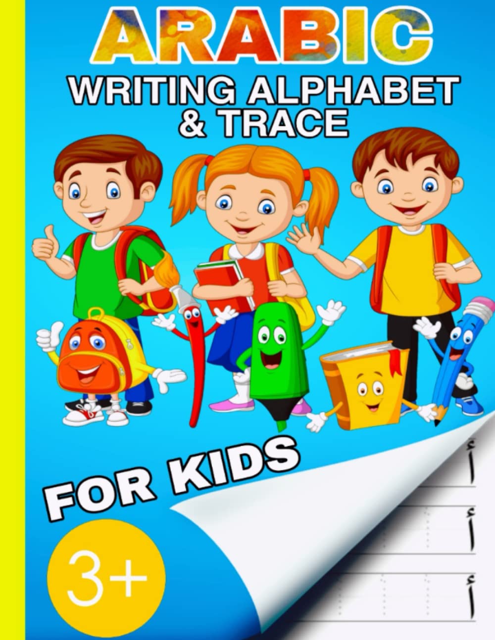 Buy Arabic Writing Alphabet, Trace, Write For Kids & Adults: Learn To ...