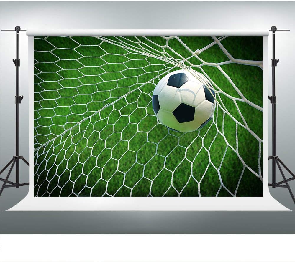 Amazon.com : Allenjoy 7x5ft Football Backdrop Soccer Pitch Stadium ...