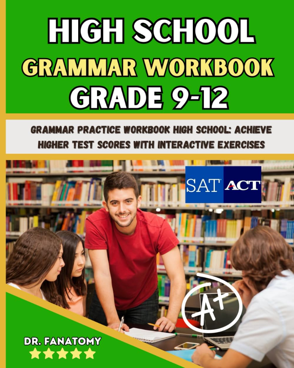 Amazon.com: High School Grammar Workbook Grade 9-12: Grammar Practice ...
