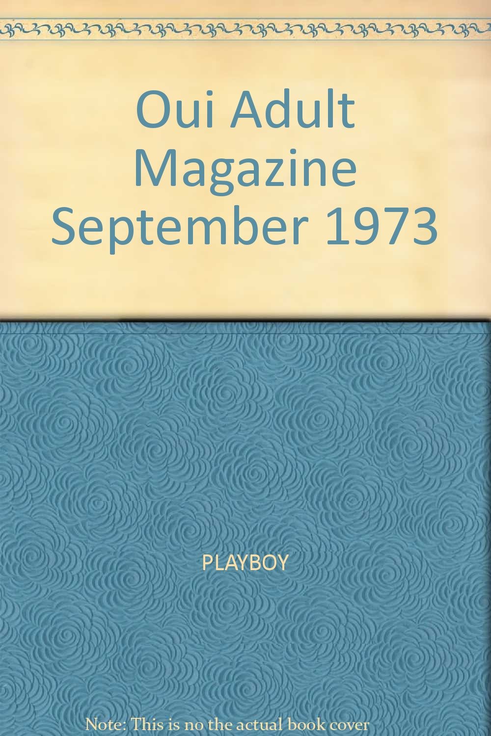 OUI september 1973 9/73 MAGAZINE: Books - Amazon.ca