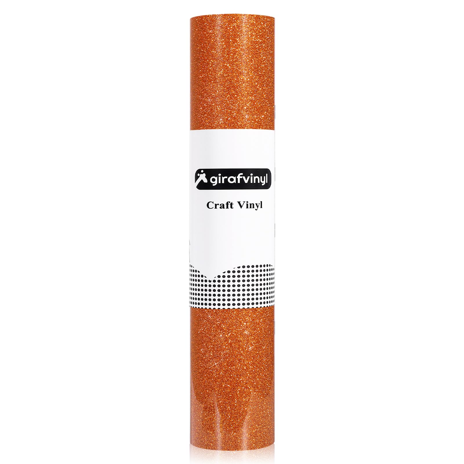 Snapklik.com : GIRAFVINYL Copper Glitter Vinyl Heat Transfer Vinyl Roll ...