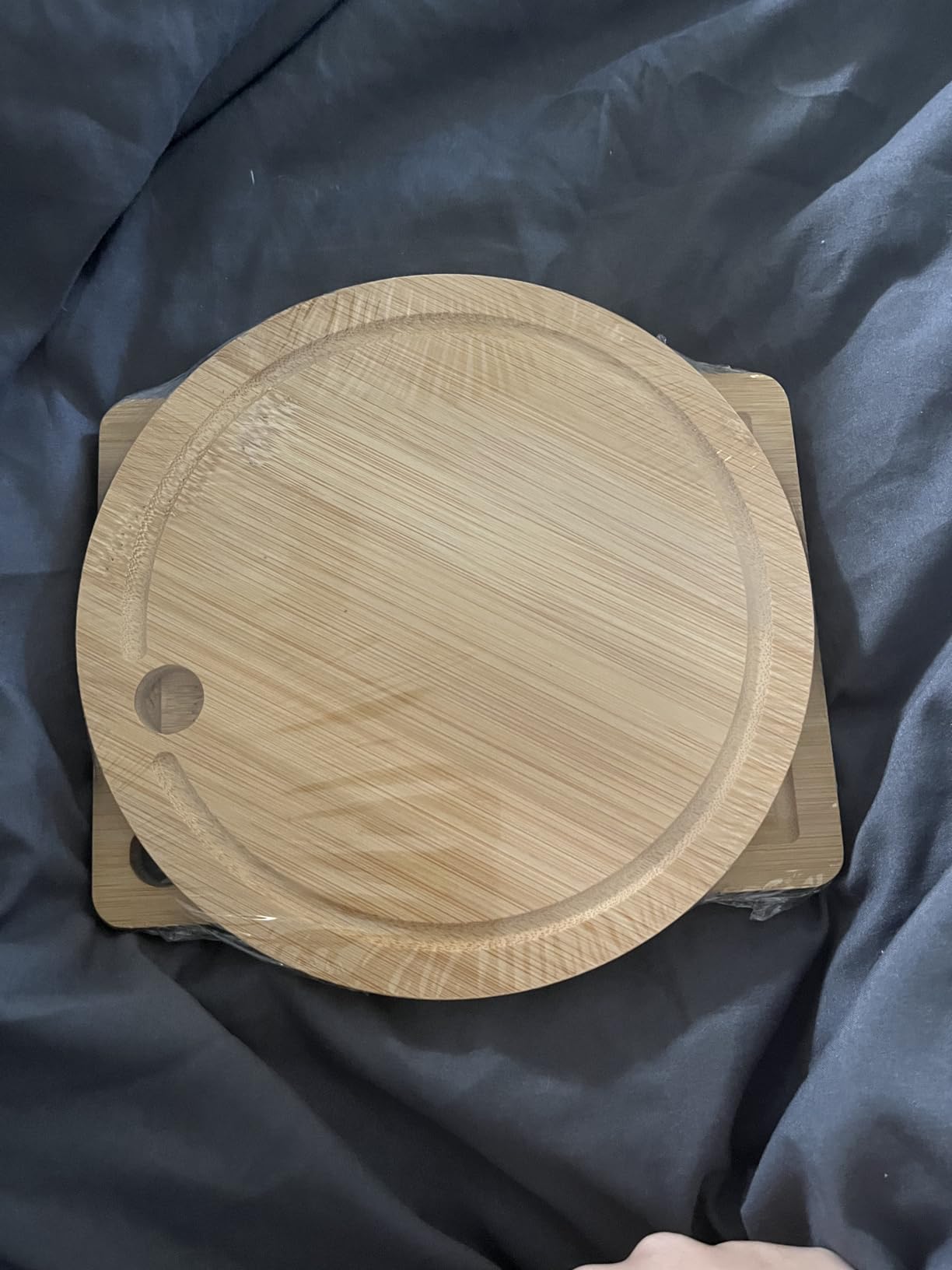 Donxote Small Cutting Board Set of 2 - Butcher Block with Juice Groove ...