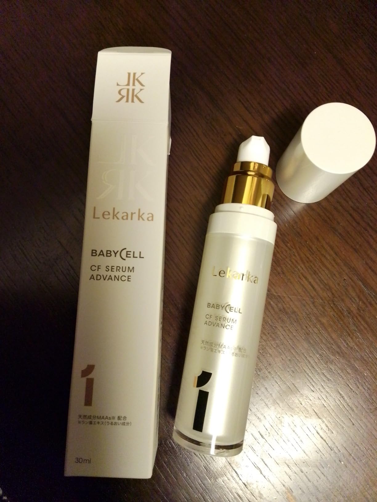 Amazon | 【ブランド公式】 レカルカ Lekarka 公式 01 CF SERUM ADVANCE CFセラムアドバンス 30mL 美容液 ブースター美容液 ビタミンc誘導体 保湿 ...